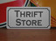 THRIFT STORE Metal 6"x12" Sign | eBay