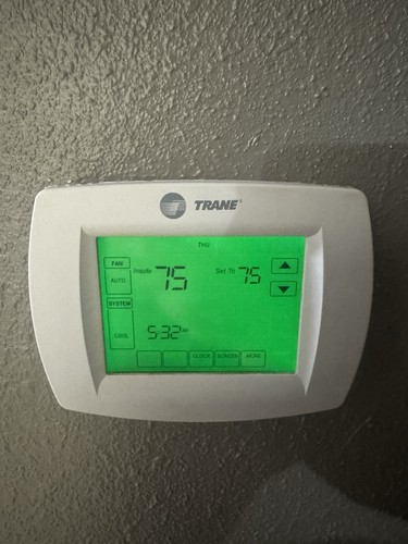 Trane, Comfort Link II Communicating touchscreen Thermostat ...