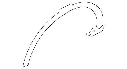 Genuine Land-Rover Wheel Opening Molding LR123731 | eBay