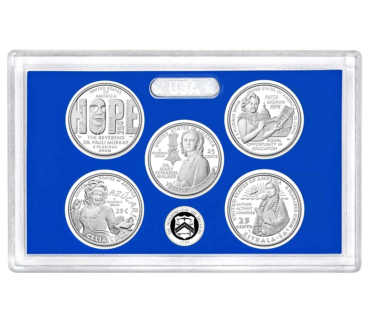 2024 S American Women Quarters AWQ clad Set w/o coa from US Mint 24WP ...