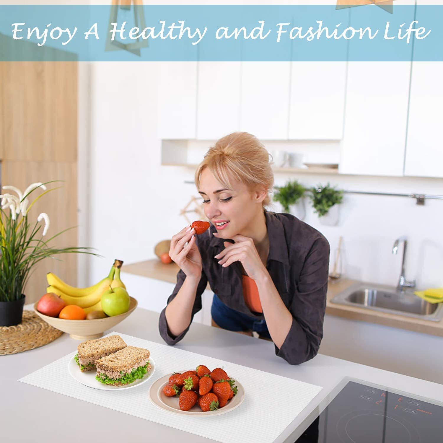 45x610CM Cabinet Mat Drawer Liner Kitchen Non Slip Pad Shelf Cupboard ...