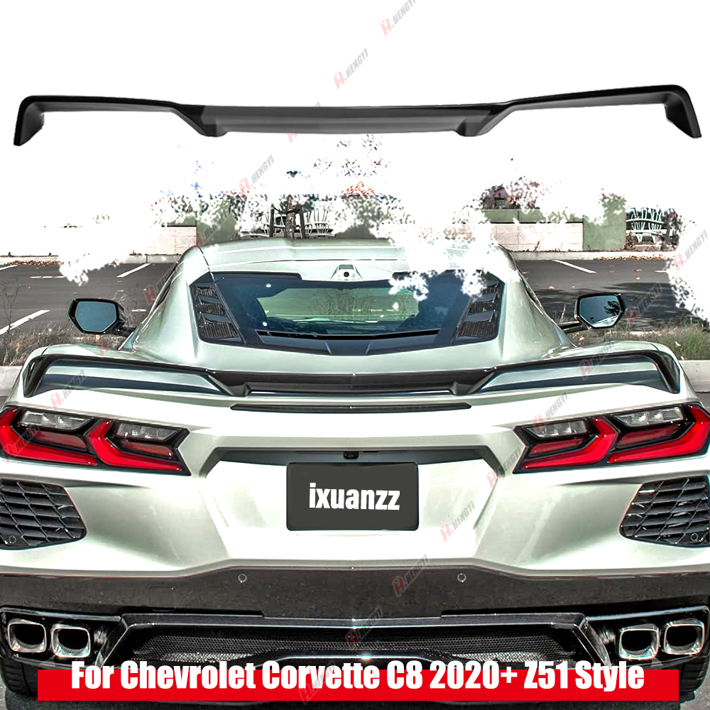 For 2020-2023 Corvette C8 Z51 Style Rear Trunk Spoiler Wing Patined ...