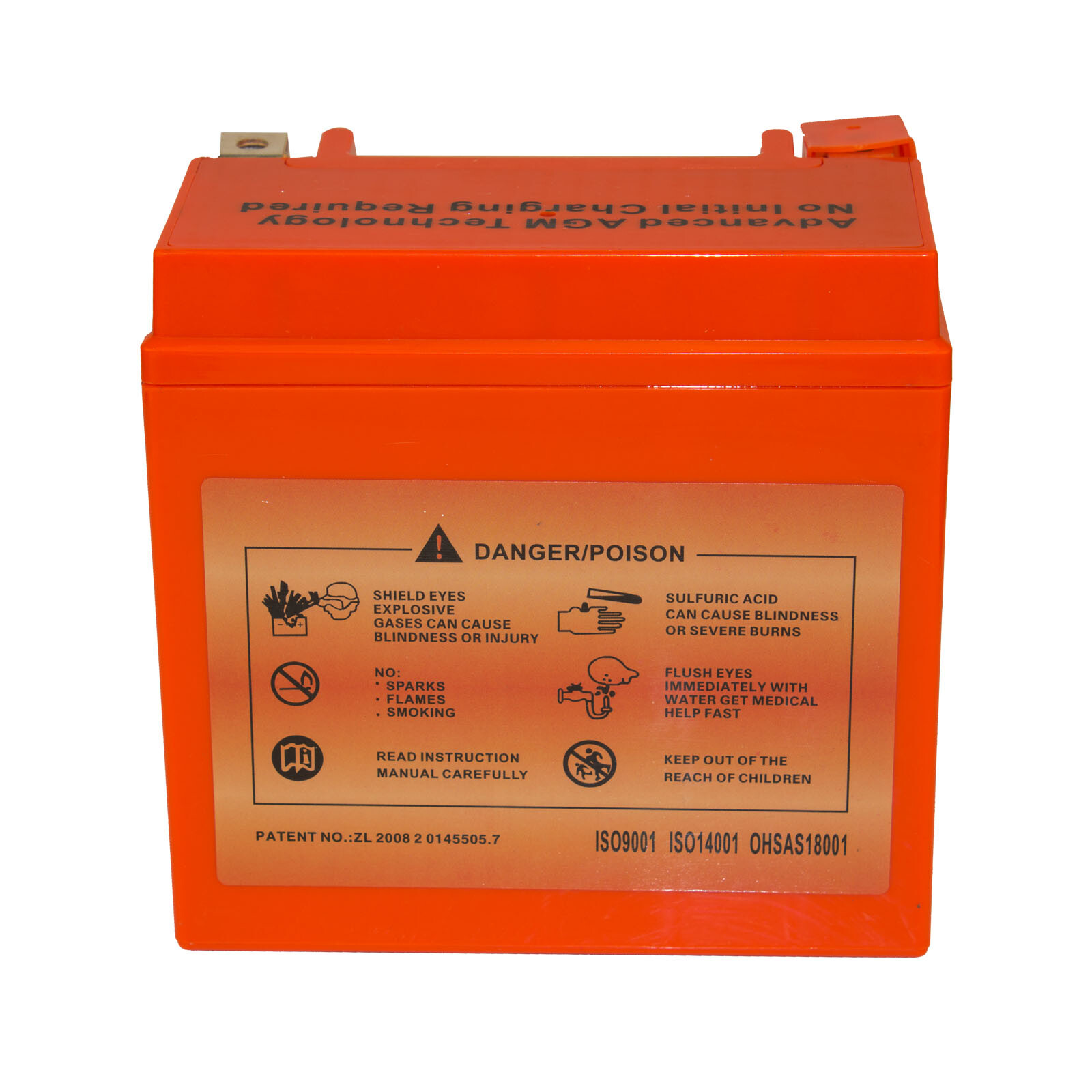 YTX14-BS 12V 14AH AGM Battery Honda VTX1300C R S Retro GL1500 Valkyrie ...