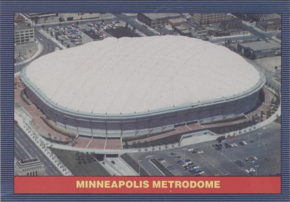1986 Donruss All-Stars - Minneapolis Metrodome #59 for sale online | eBay