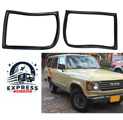 FOR TOYOTA LAND CRUISER FJ60 FJ61 BJ60 BJ62 REAR GLASS RUBBER ...