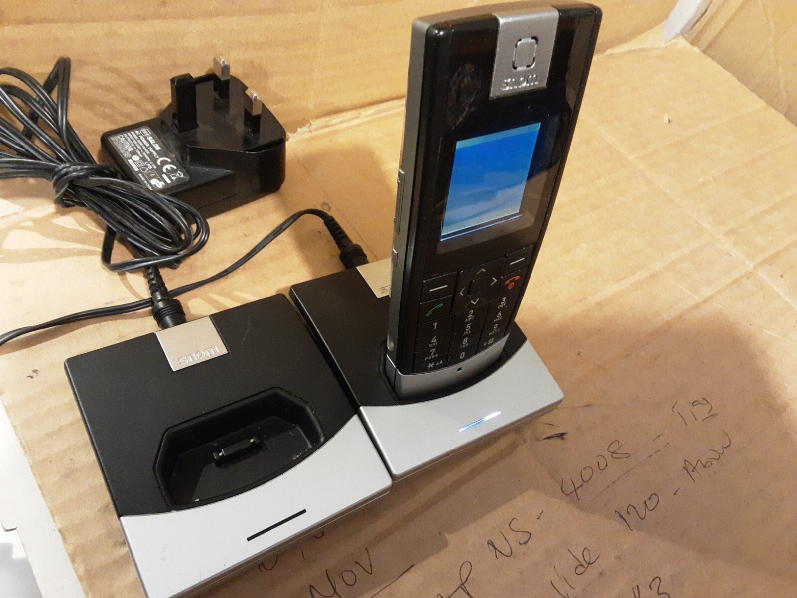 Snom M3 IP DECT Cordless Handset + 2 Charger Base Units, | eBay UK