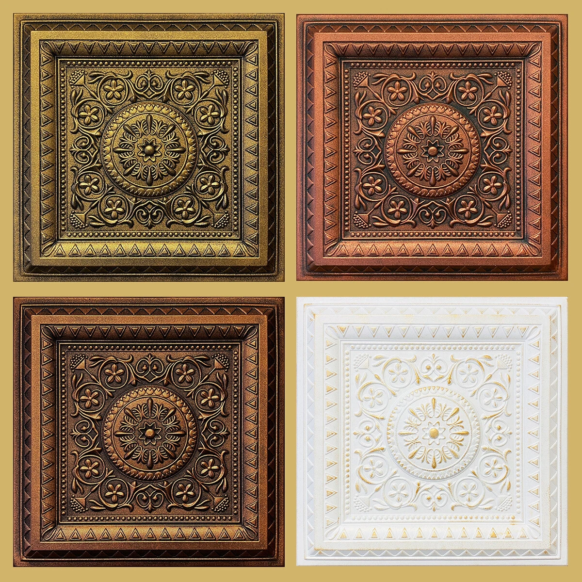 Styrofoam Fake Tin Ceiling Panels | Shelly Lighting