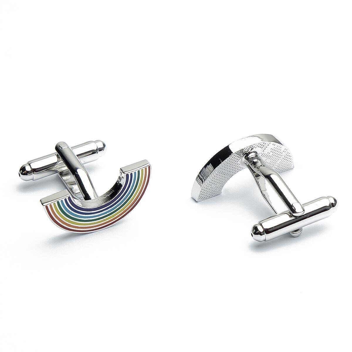 Cufflinks - Rainbow Flag Bow Gay Pride | eBay