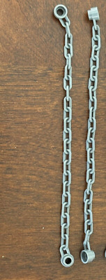 2x Lego Chain 21 Links Grey 30104 | eBay Australia