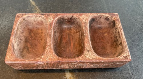 Vintage Frank A Weeks Paragon No 115 Glass? Bakelite? Desk Inkwell ...