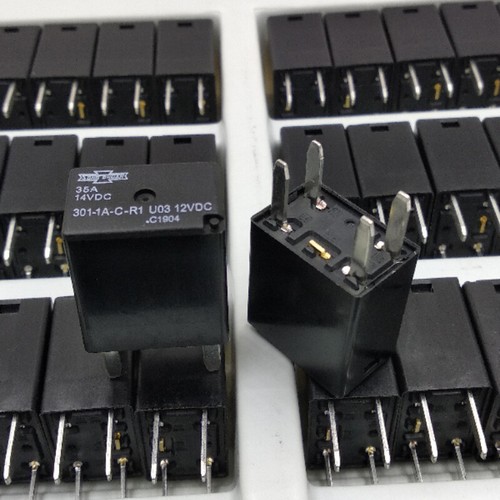 (Lot of 5)301-1A-C-R1-U03 12VDC SongChuan Micro 280 SPST 35A Relay | eBay