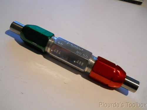 Zero Check 0.484" & 0.488" Go - NoGo Pin Gauge, Z-Check, 5W | eBay