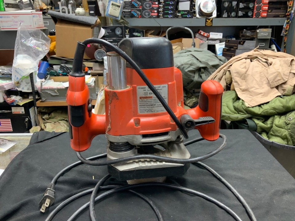 Black And Decker FS1000RP Firestorm Plunge Router | eBay