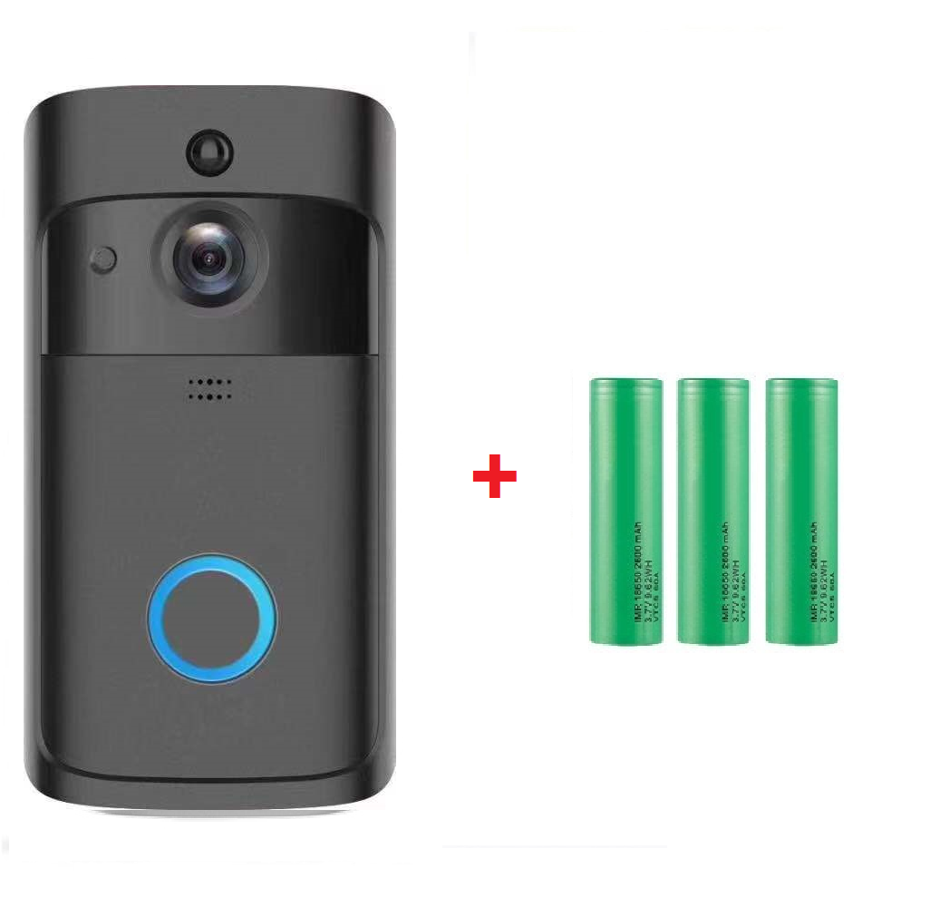 Wireless WiFi Smart Door Bell Ring HD Video Intercom Camera Bell ...