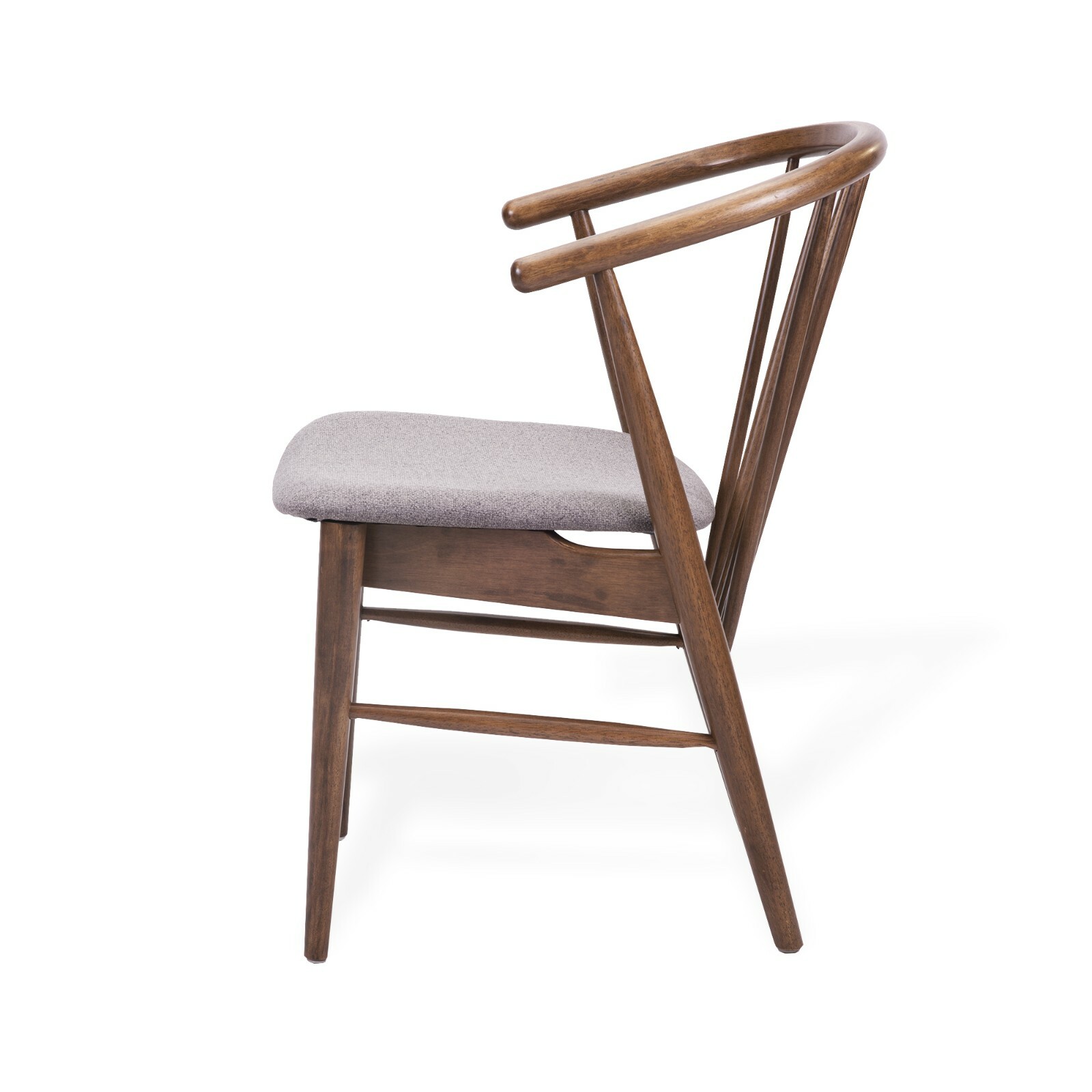 Toby Dining Chairs Set of 4 Kitchen Modern Solid Wood w/Padded Seat ...