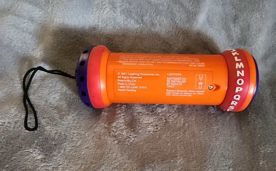 Leap Frog Twist And Shout Phonics Learning Activity Tested batteries ...