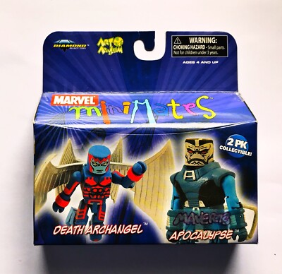 Marvel Minimates Death Archangel & Apocalypse X-Men X-Factor Horseman ...