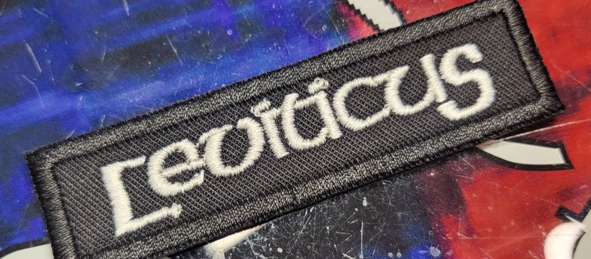 EMBROIDERED LEVITICUS CHRISTIAN METAL BAND PATCH (Please Read Ad) | eBay