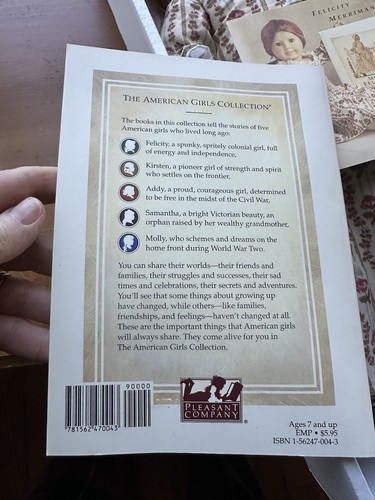 Retired Original* (*Pre-Mattel) felicity merriman american girl doll w ...