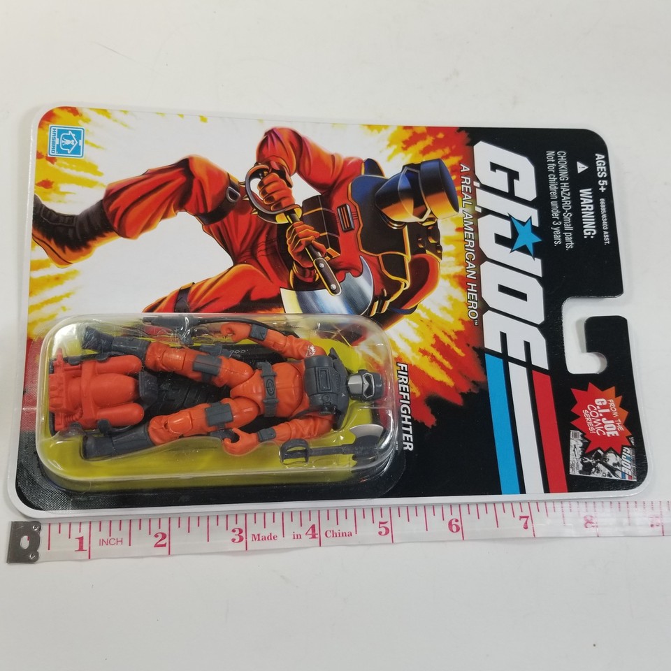 Barbecue Firefighter COMIC G.I. JOE COBRA 25th Anniversary NEW | eBay