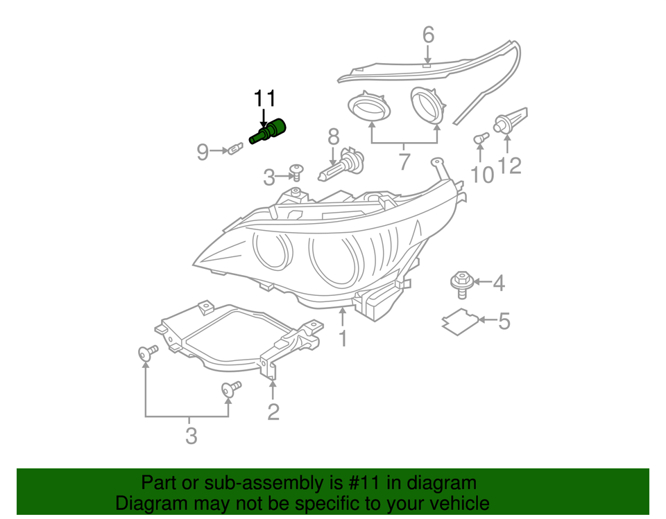 Genuine BMW Socket 63-12-7-187-952 | eBay