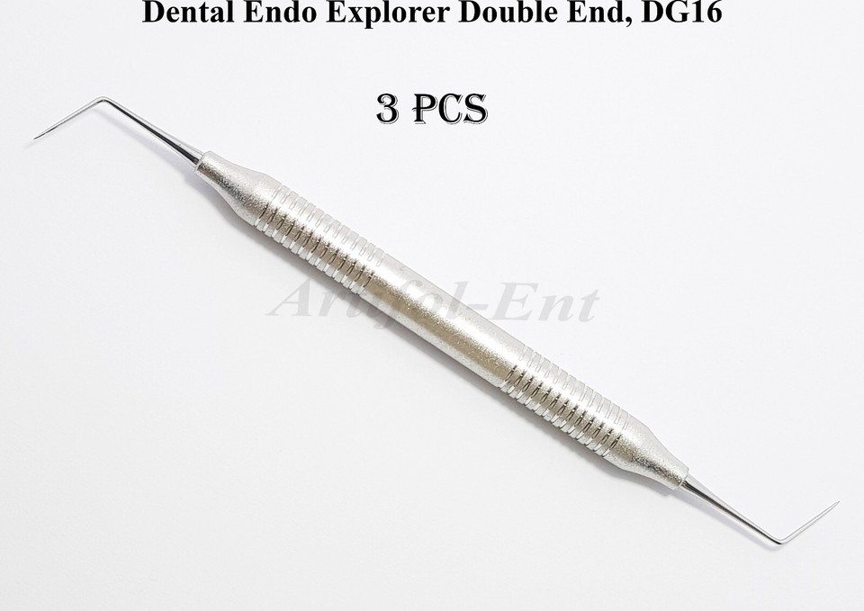 Dental Endo Explorer DG16 Double Ended Hollow Handle Diagnostic ...