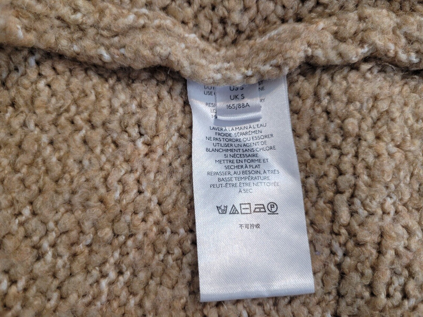 (F5) Anthropologie Lilla Womens Sweater Cardigan Size S Open Front Long ...