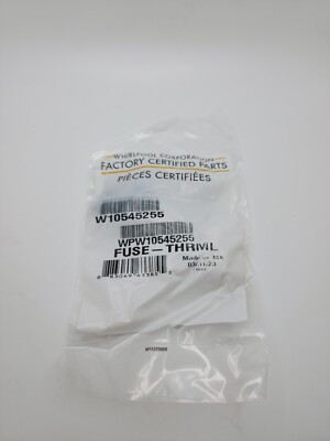Genuine OEM Whirlpool Range Oven Thermal Fuse WPW10545255 New | eBay
