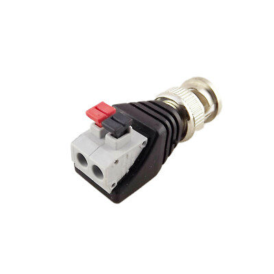 10x BNC Male Push-in Type Spring Screwless Terminal Quick Connector ...