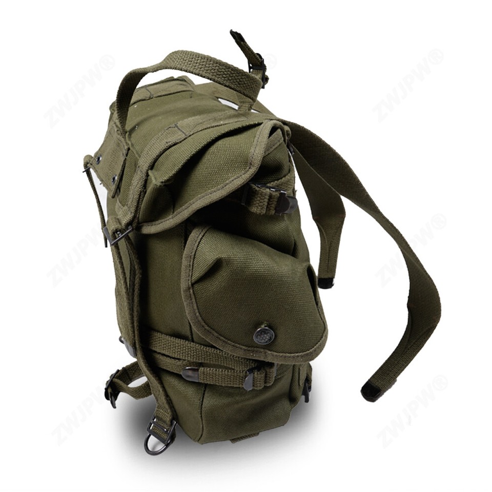 WWII Korean War Vietnam War US Army M1945 Field Combat Pack Bag Upper ...