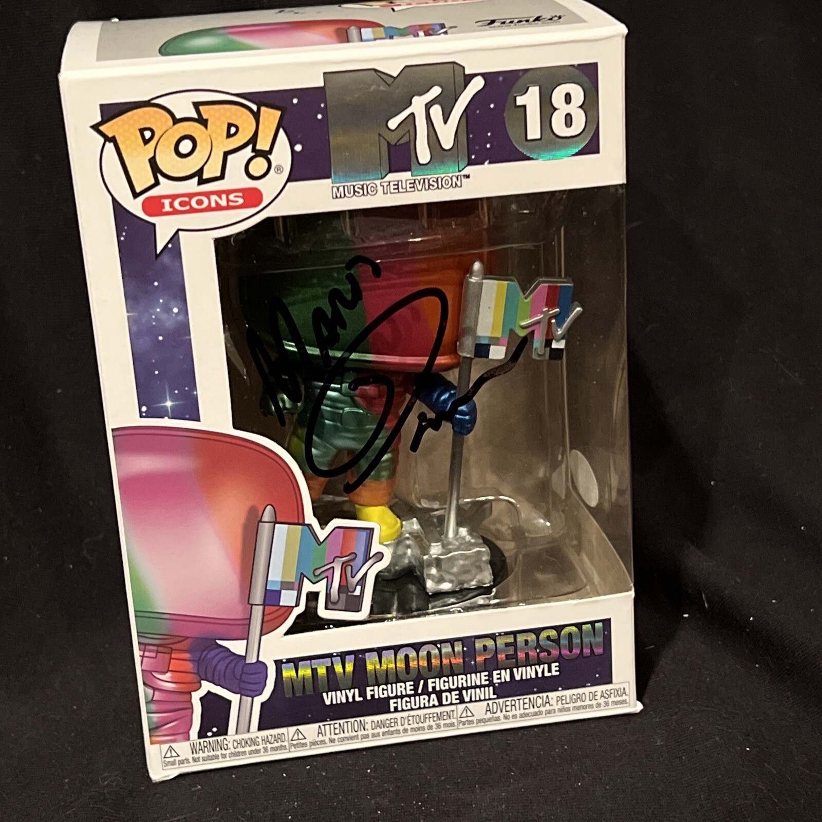 Mario Doom CAMILA Signed Autograph Funko Pop MTV Moon Person JSA ...