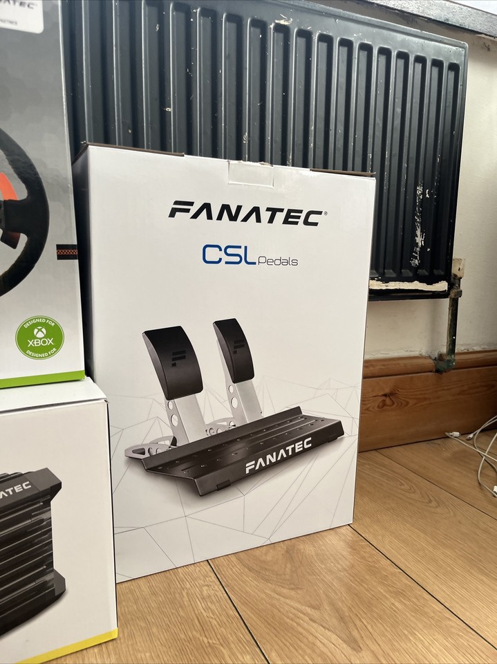 Fanatec CSL DD WRC Rally CSL Pedals QR2 Bundle - Ready To Race - Boxed ...