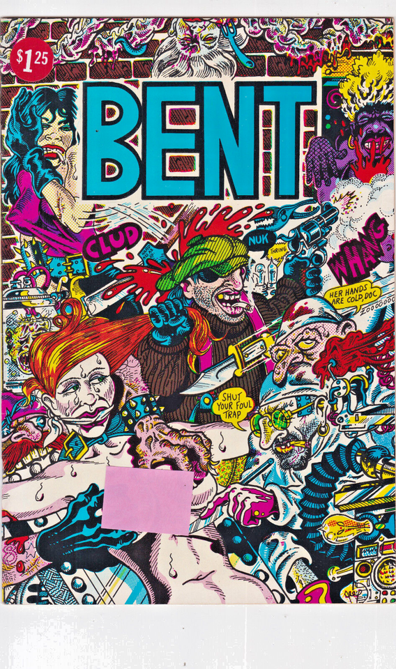 BENT #1 VFINE SIGNED by S. CLAY WILSON Checkered Demon 1971 Rare ...
