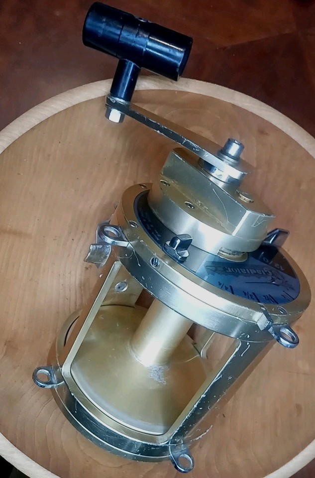 GLADIATOR 12/0 Big Game TROLLING REEL 1970's VINTAGE RARE VERY NICE ...