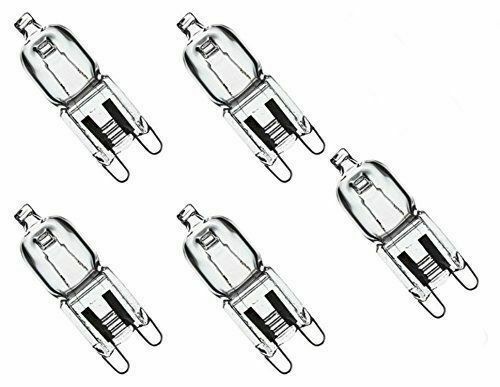 Triangle Bulbs T10077-5 (5 pack) - Q40/G9/CL/120V 40 Watt T4 JD Type ...