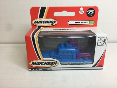 MATCHBOX "BEACH PATROL" #75 NEW IN BOX c | eBay