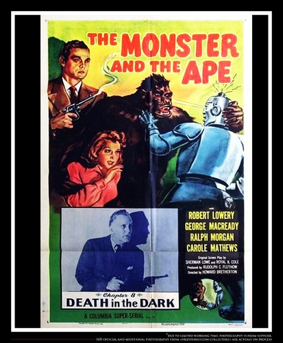 THE MONSTER AND THE APE Us 1SH Vintage Movie Poster Original R1956 | eBay