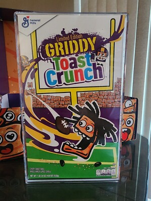 Griddy Toast Crunch * Original Box * Limited Edition * Justin Jefferson ...