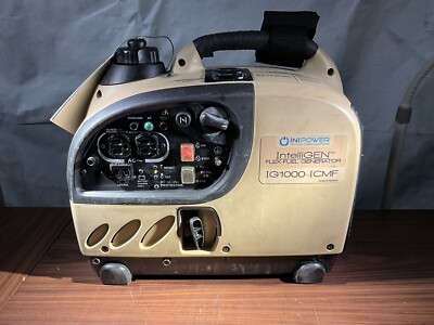 Ini Power IntelliGEN Flex-Fuel Generator IG1000-ICMF 49 Hours w/ Tool ...