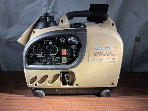 Ini Power IntelliGEN Flex-Fuel Generator IG1000-ICMF 49 Hours w/ Tool ...