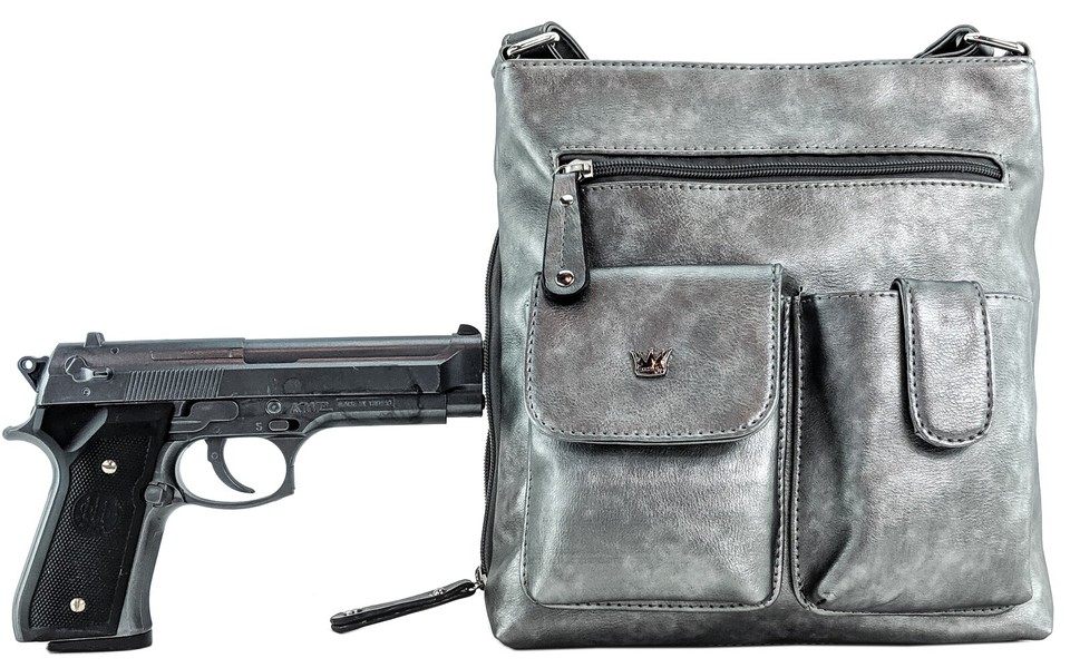 Purse King Colt Concealed Carry Handbag CCW Crossbody & Shoulder Bag | eBay