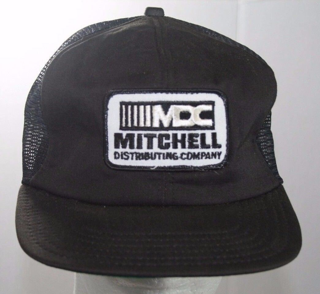 Vtg MDC Mitchell Distributing Company Patch Trucker H… - Gem
