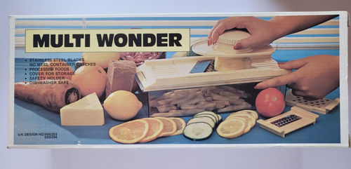 Vintage Multi Wonder Fruit & Veg Slicer In Original Box 1960's or 70's ...