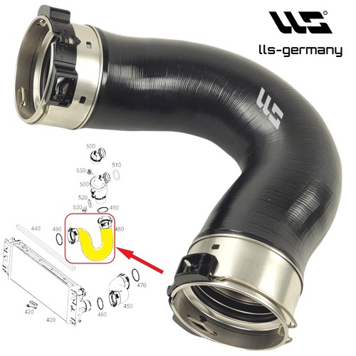 Turbocompressore Tubo Di Intercooler Per Mercedes Sprinter W906 A ...