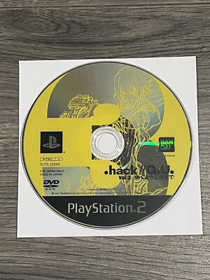 Sony PlayStation 2 PS2 .hack G.U. Vol 3 Japanese Version 2007 BanDai ...
