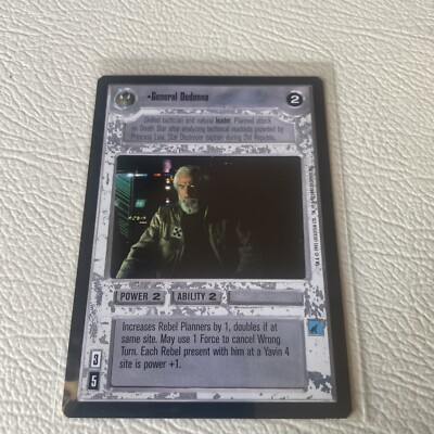 SWCCG: General Dodonna [Ungraded] Premiere SW Star Wars CCG Decipher | eBay