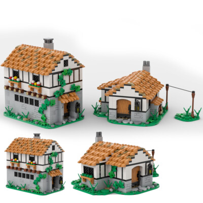 Medieval Tavern and Small Cottage Expansion for 10305 Castle Building ...