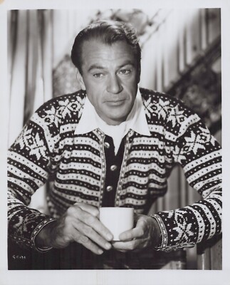 Gary Cooper (1970s) Handsome Hollywood Actor - Stunning Portrait Photo ...