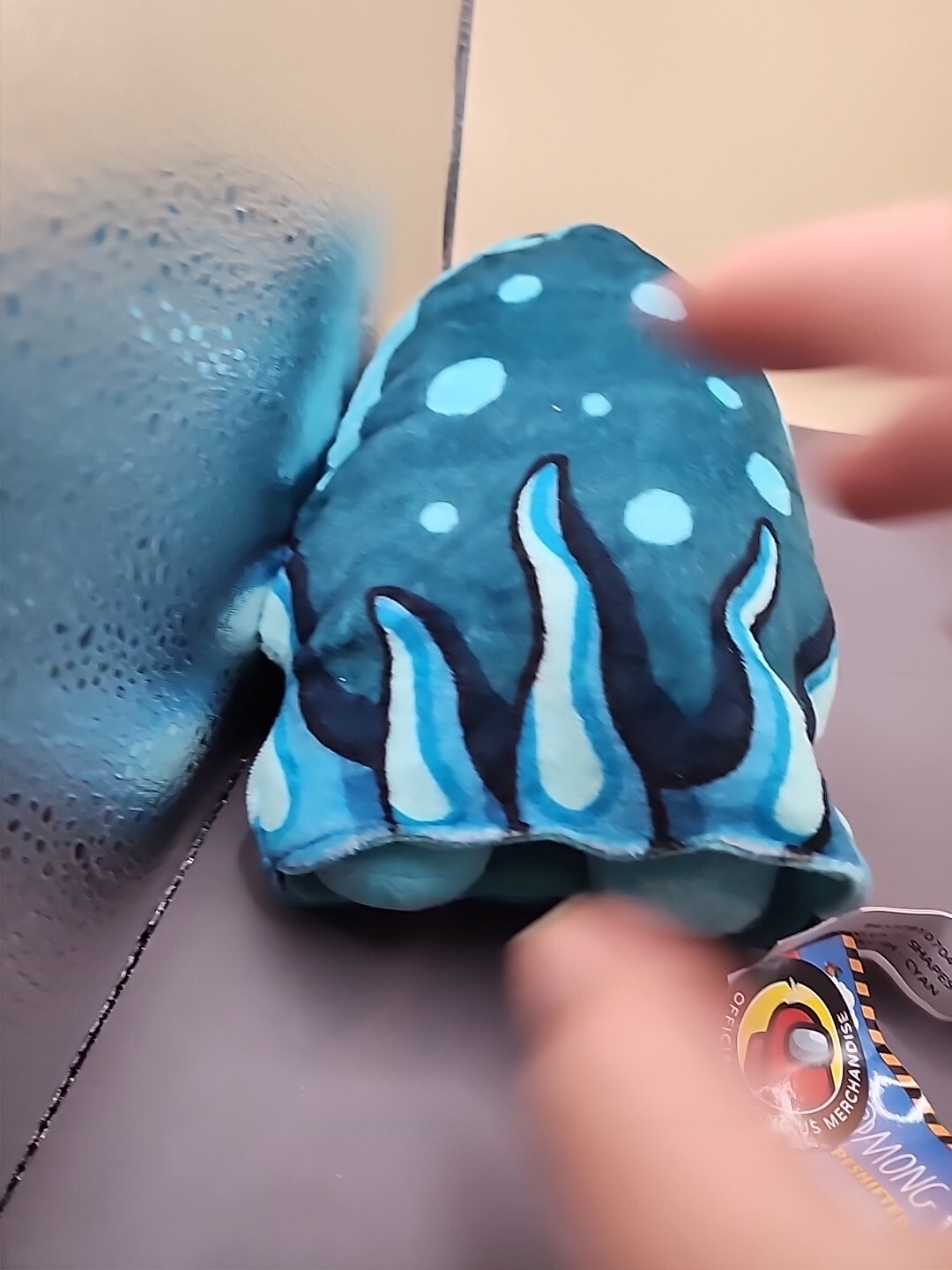 Among US Shapeshifter's Egg Transforming Plush Official Toikido Teal ...