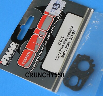 HPI Micro RS4 Aluminum Alloy Heatsink Motor Plate Team Orion 48016 RC ...